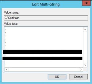 Backup of Certificate Authority fails with “Keyset does not exist 0x80090016 (-2146893802 NTE ...